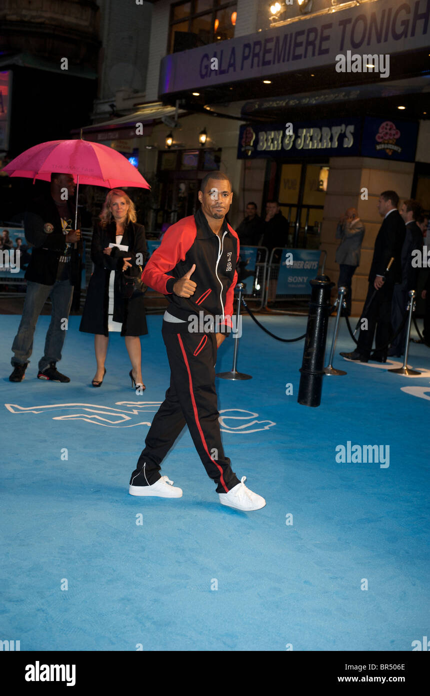 MC Harvey attends The GALA premiere of " The Other Guys " directed by ...