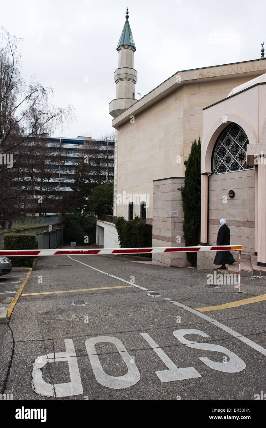 Switzerland; Geneva The great mosque Stock Photo - Alamy