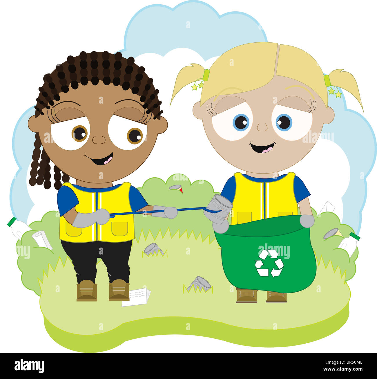 Kids Pick Up Clip Art