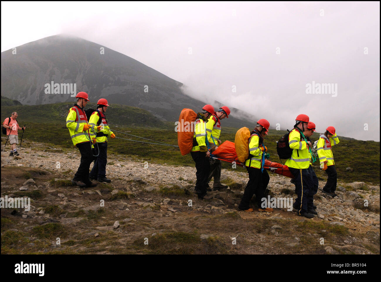 Ireland; County Mayo: Croagh Patrick Pilgrimage (2009 Stock Photo - Alamy