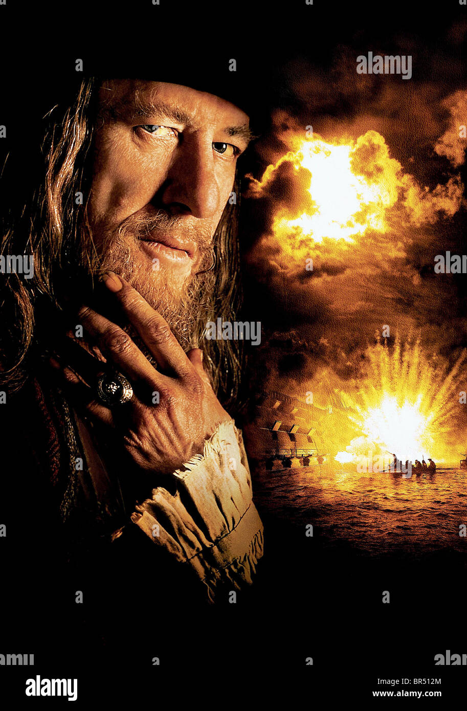 Geoffrey Rush As Barbossa Film Title Pirates Of The Caribbean High ...