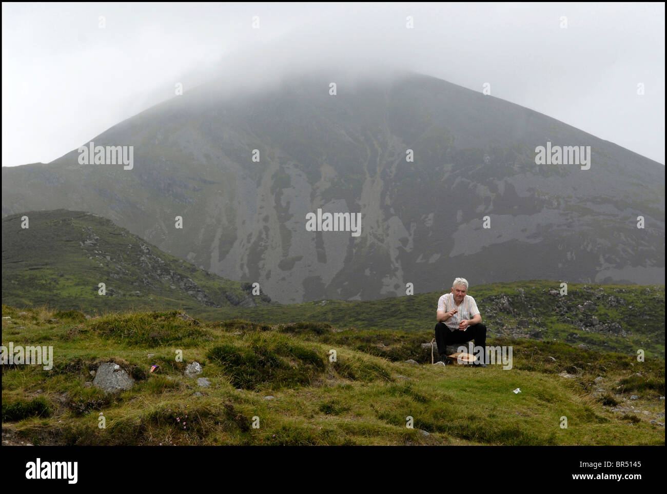 Ireland; County Mayo: Croagh Patrick Pilgrimage (2009 Stock Photo - Alamy