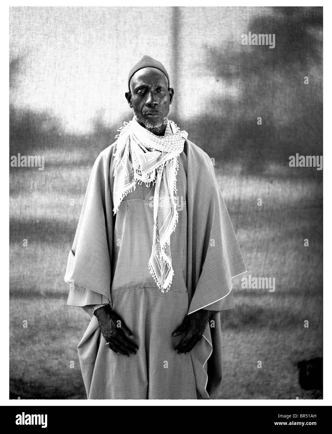 Portrait of local Gambian man Stock Photo - Alamy