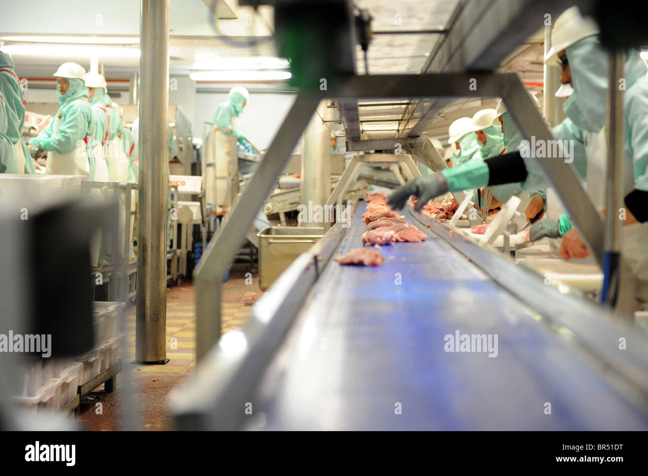 Monsols (69): "Corico" turkey slaughterhouse Stock Photo - Alamy