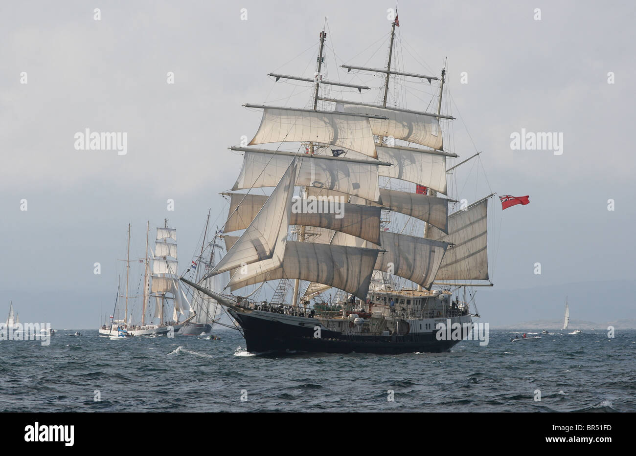 Tenacious, The Tall Ships Races 2010, Kristiansand Stock Photo - Alamy