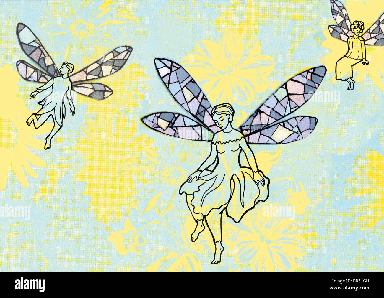 Flying fairies hi-res stock photography and images - Alamy