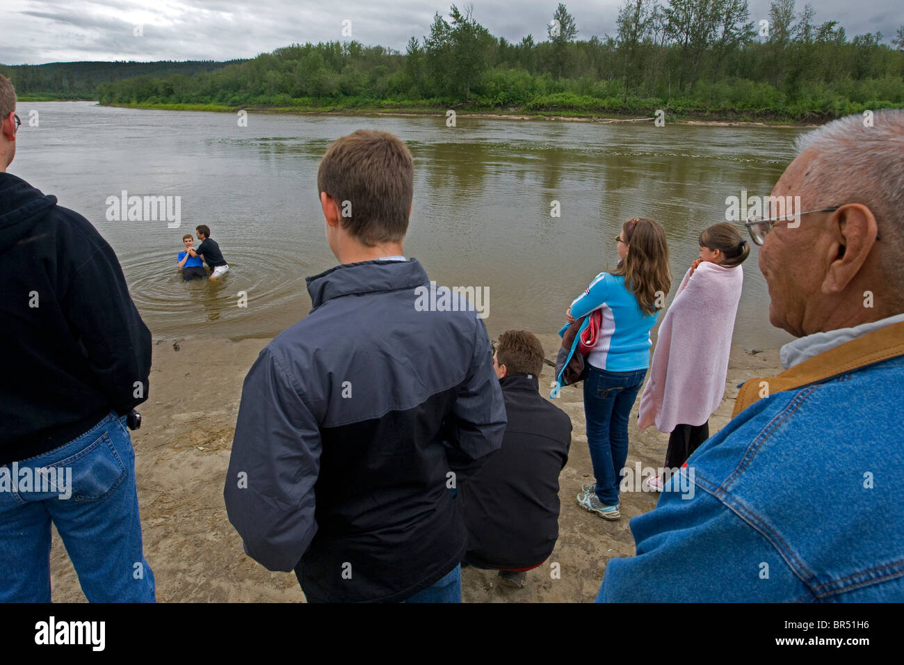 Baptism canada hi-res stock photography and images - Alamy