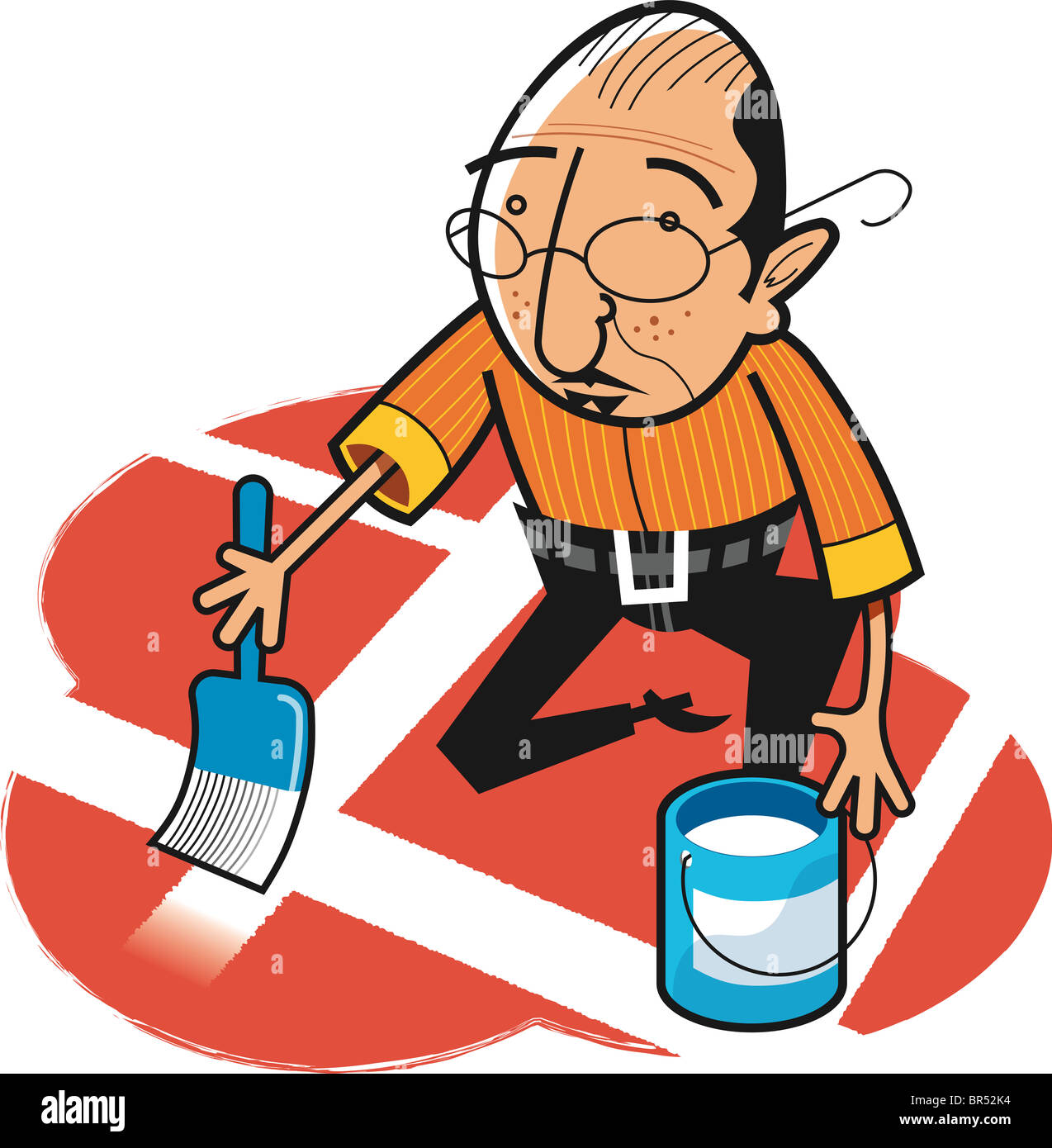 Painters lines hi-res stock photography and images - Alamy