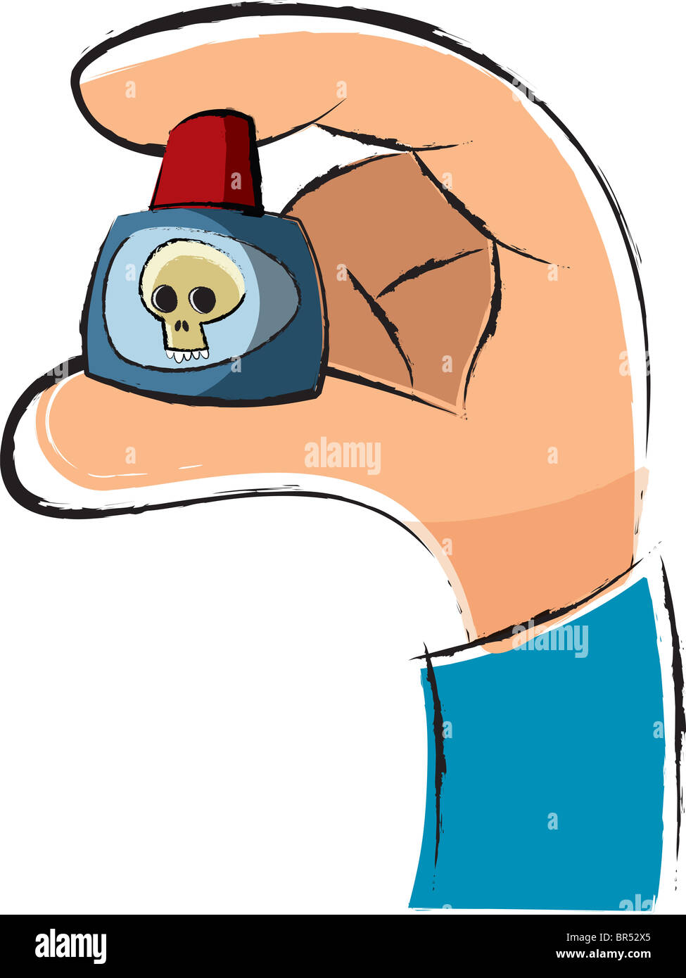 Poison bottle illustration hi-res stock photography and images - Alamy