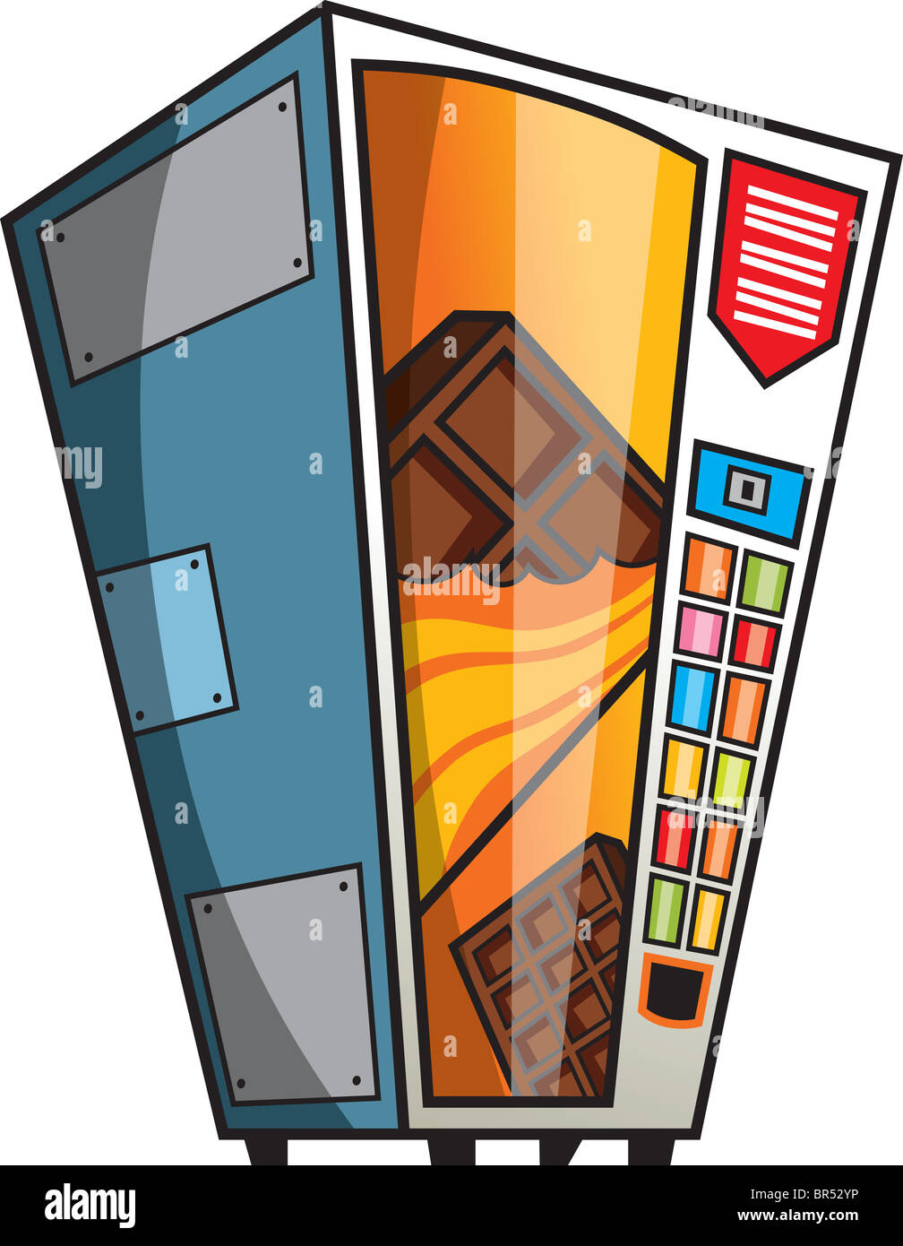 Food vending machine cut out hi-res stock photography and images - Alamy