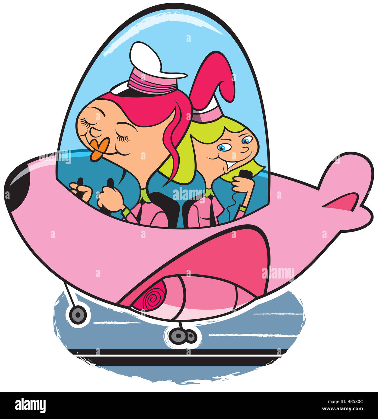 Air hostess in aeroplane hi-res stock photography and images - Alamy