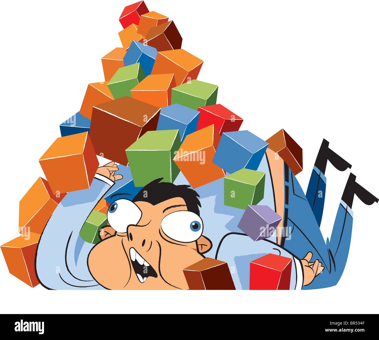 Buried under Cut Out Stock Images & Pictures - Alamy