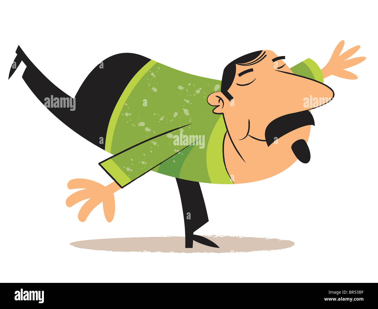 Cartoon Proud Man High Resolution Stock Photography and Images - Alamy