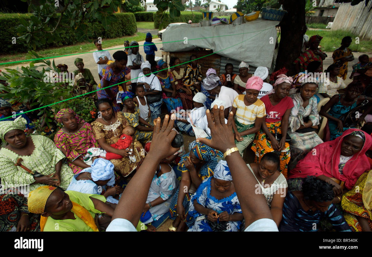 Liberia recovers from decades of civil war Stock Photo - Alamy