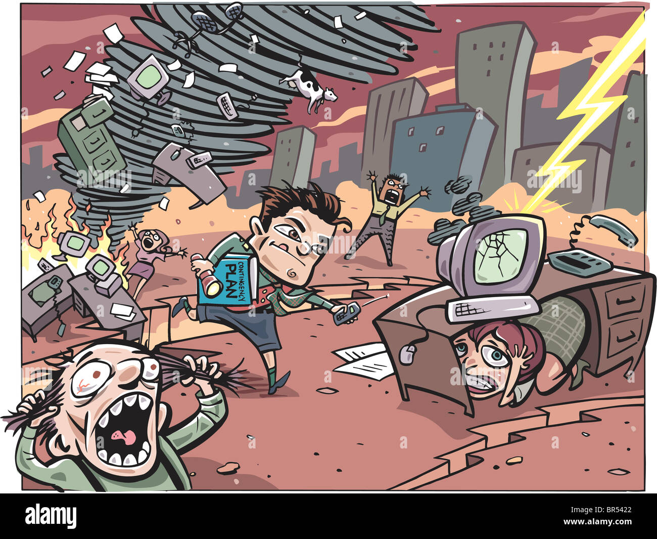 Scared of computers hi-res stock photography and images - Alamy