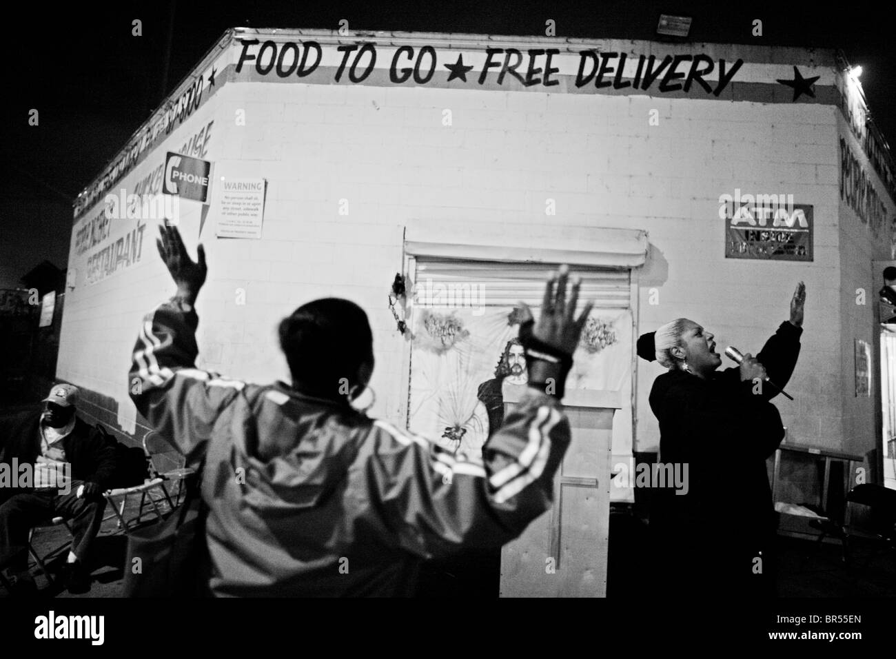 Sleeping Skid Row Los Angeles High Resolution Stock Photography and ...