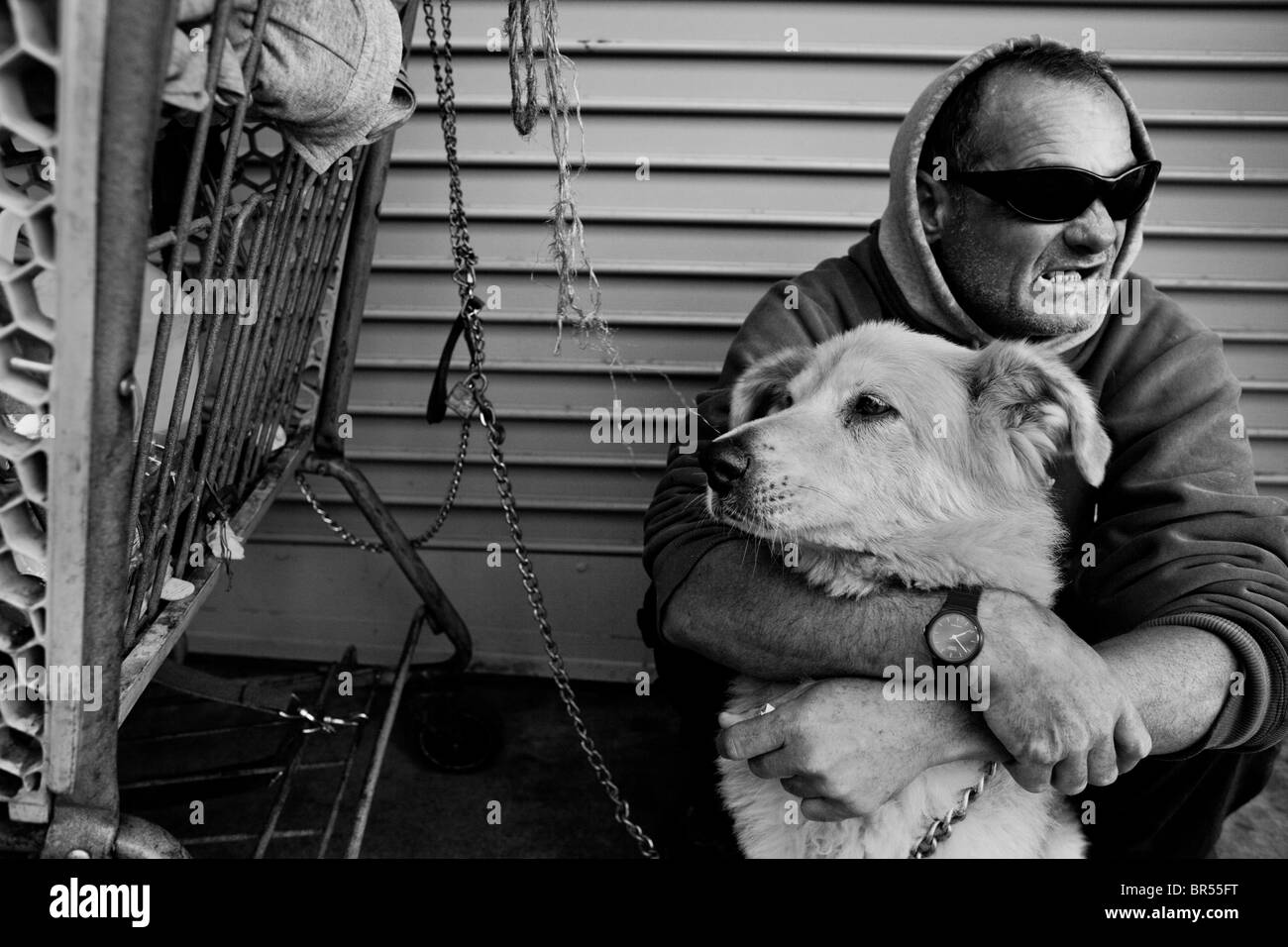 Skid row area hi-res stock photography and images - Alamy