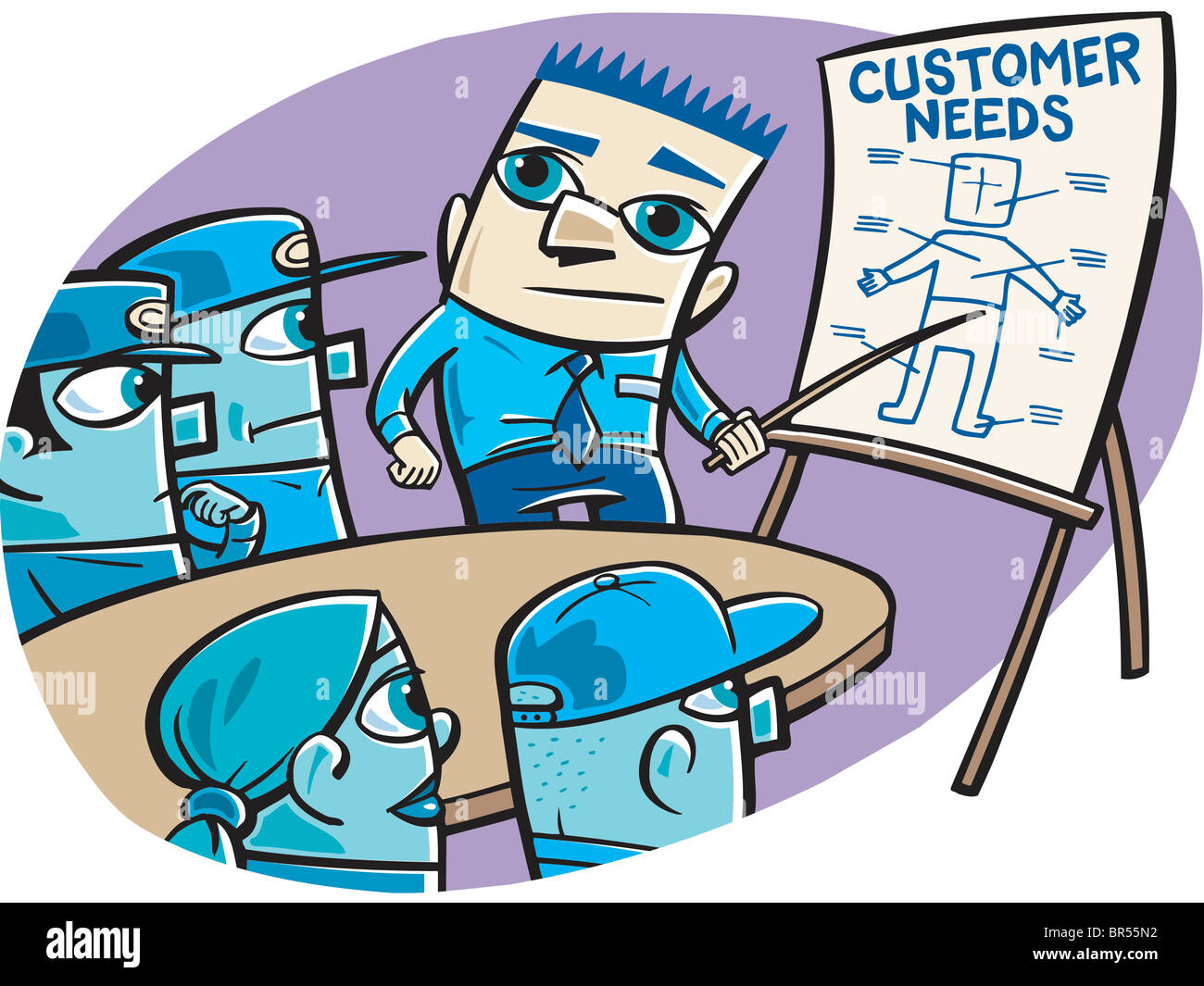 Human resource cartoons hi-res stock photography and images - Alamy