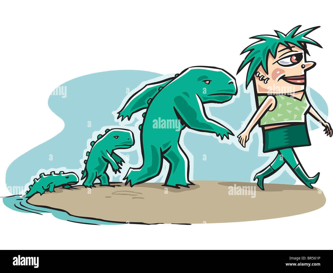 Human Evolution Darwin High Resolution Stock Photography and Images - Alamy