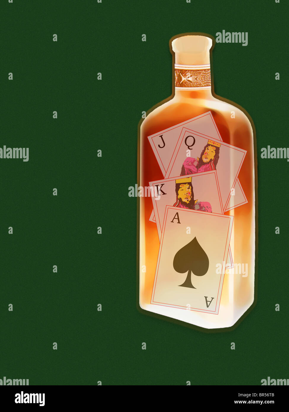 People playing cards painting hi-res stock photography and images - Alamy