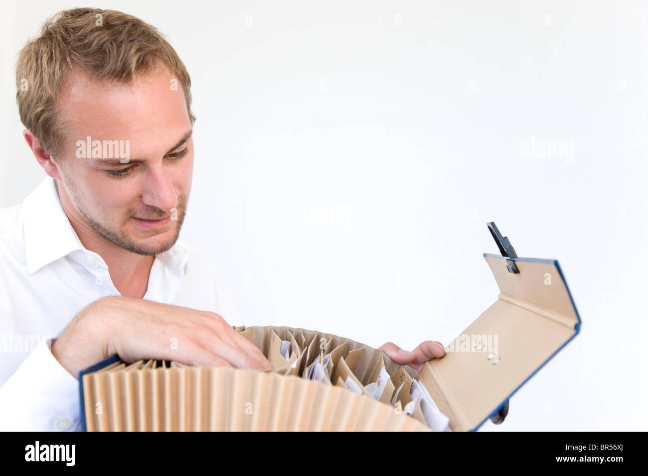 File folder over the head hi-res stock photography and images - Alamy