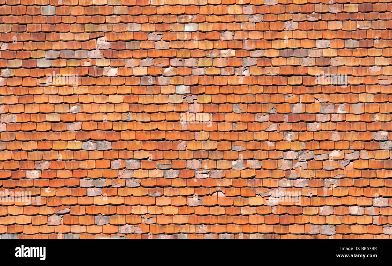 Orange roofing background Stock Photo - Alamy
