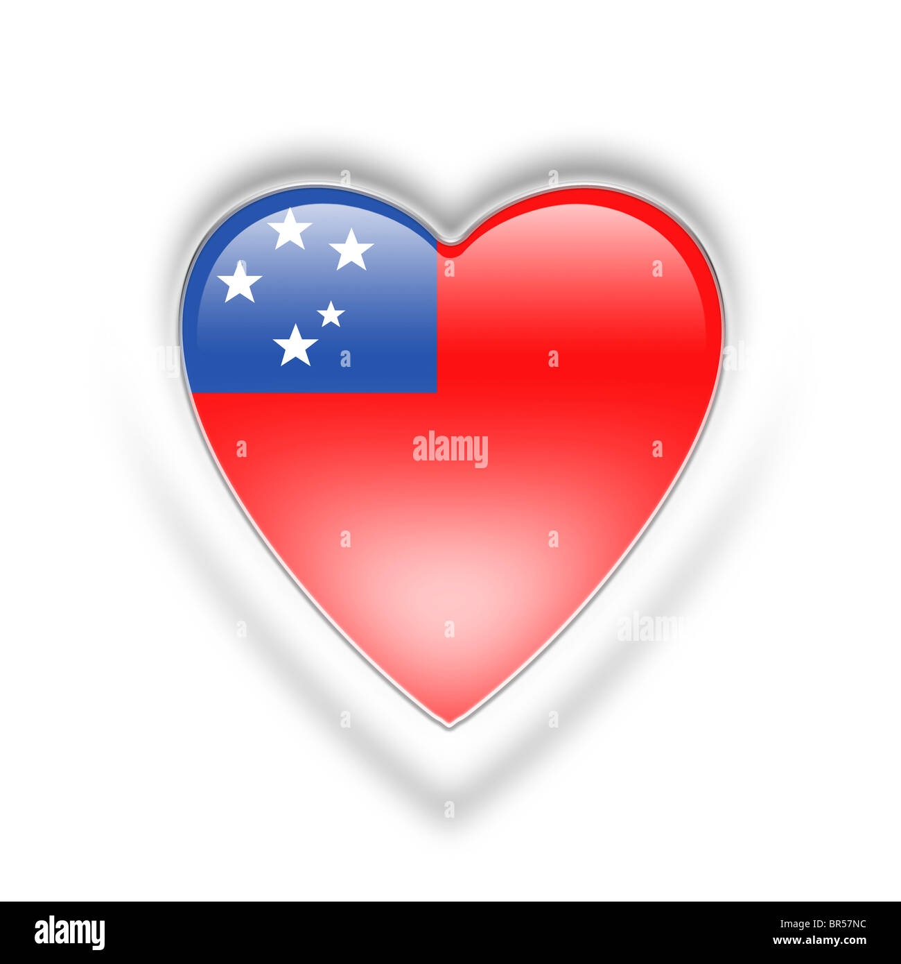 Samoa flag hi-res stock photography and images - Alamy