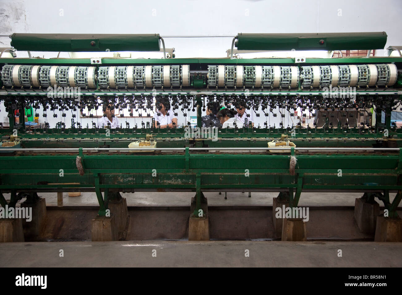 Silk factory in Suzhou China Stock Photo - Alamy
