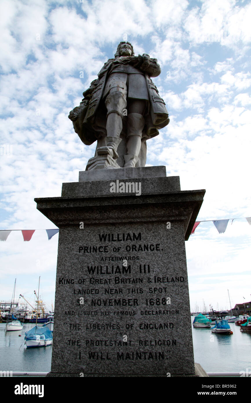 Statue of William Prince of Orange Stock Photo - Alamy