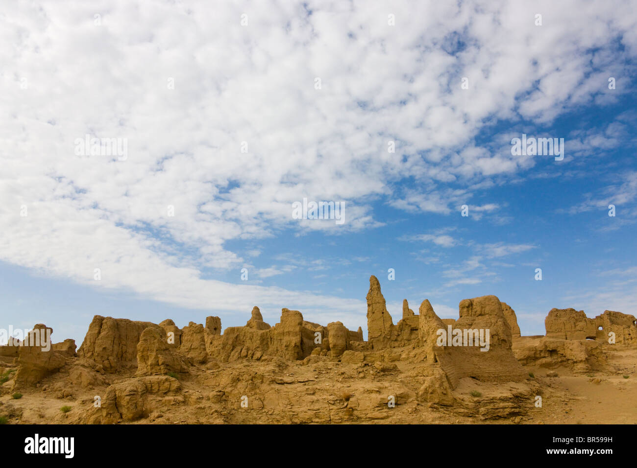 Ancient ruins of Jiaohe, Turpan, Xinjiang, China Stock Photo - Alamy