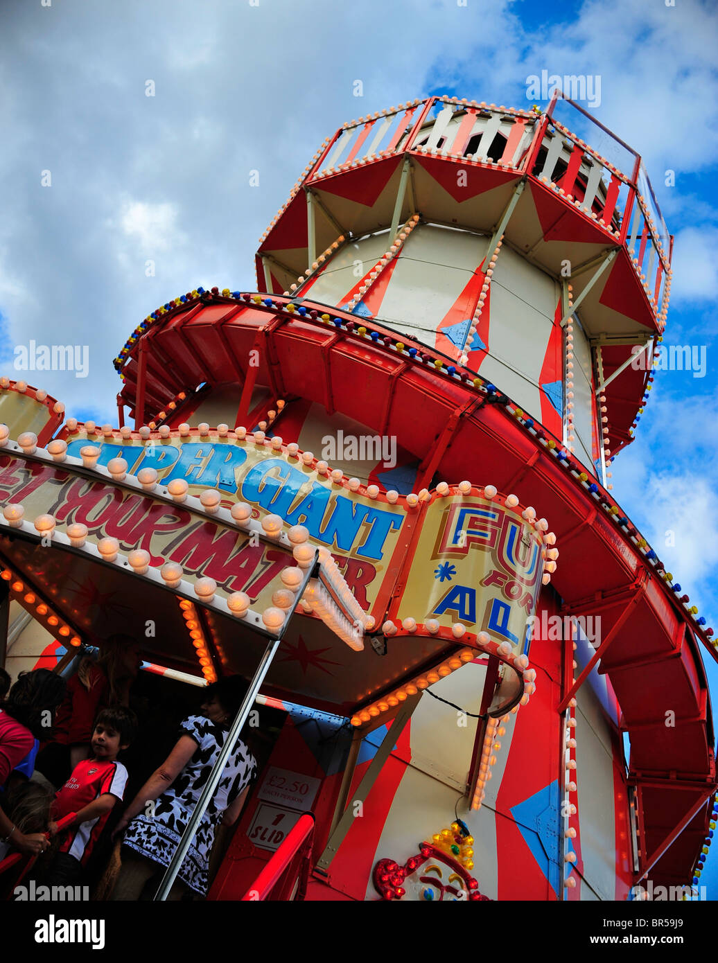 Helter skelter hi-res stock photography and images - Alamy