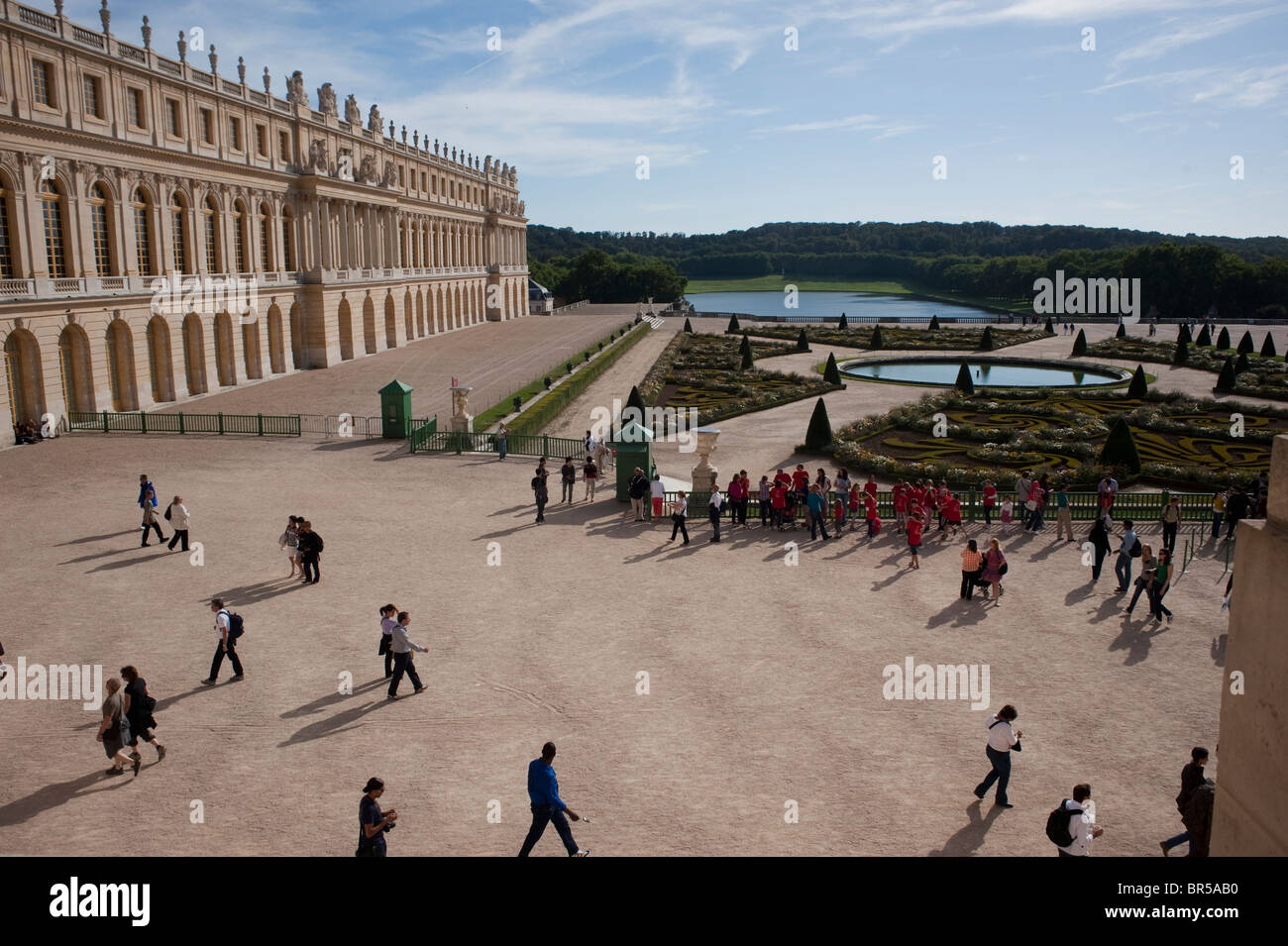 Versailles aerial view hi-res stock photography and images - Alamy