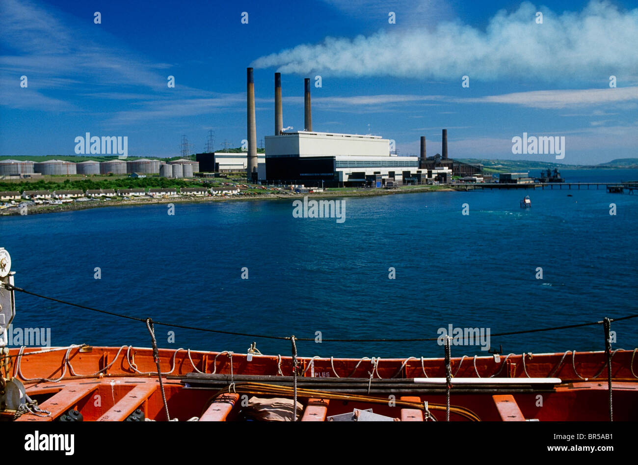 Larne, Co Antrim, Northern Ireland, Power Station Stock Photo - Alamy