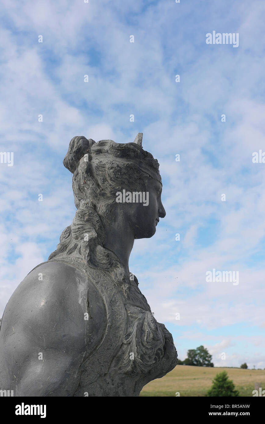 england warwickshire compton verney robert adam bridge Stock Photo - Alamy