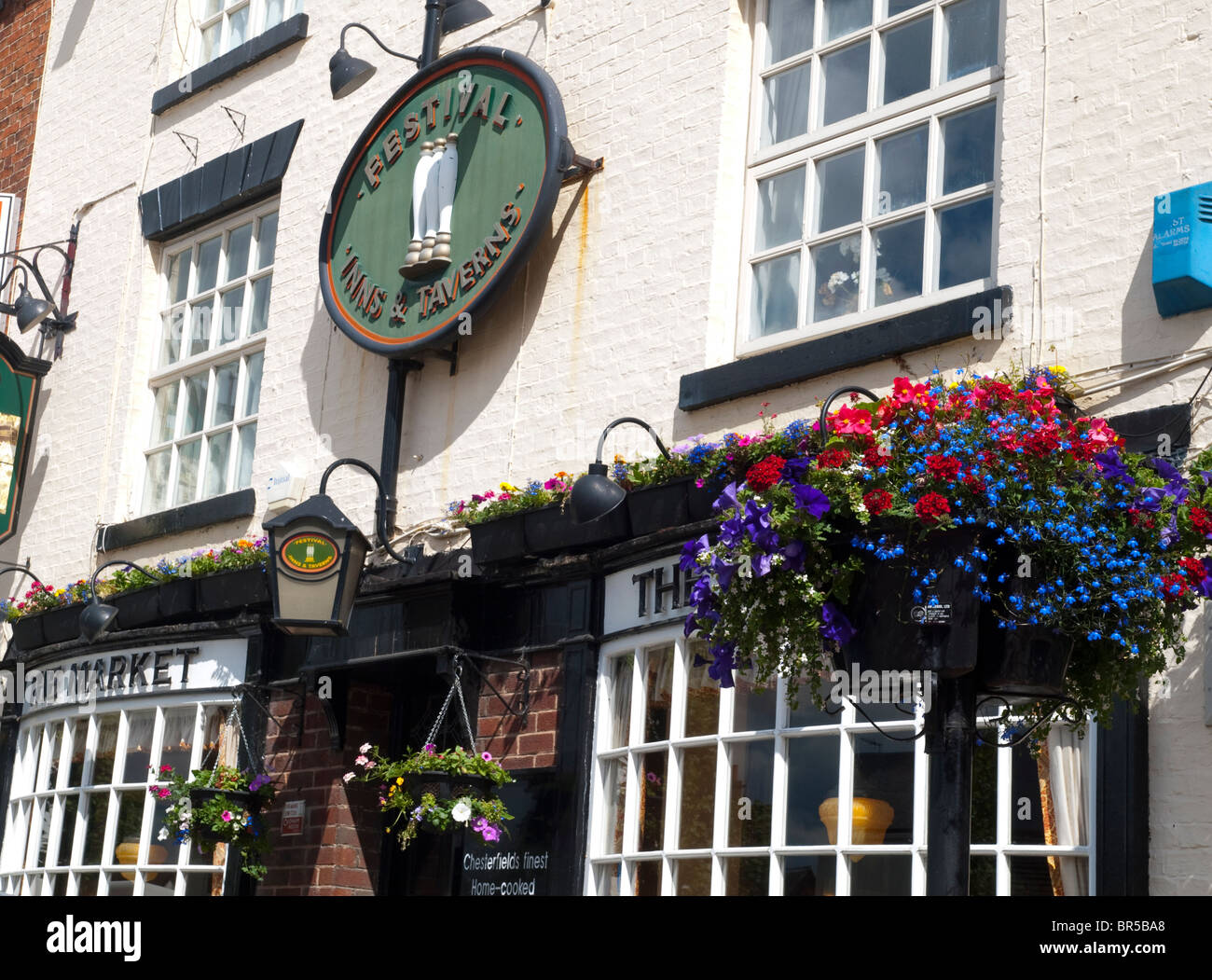 The Market Pub in Chesterfield, Derbyshire England UK Stock Photo - Alamy