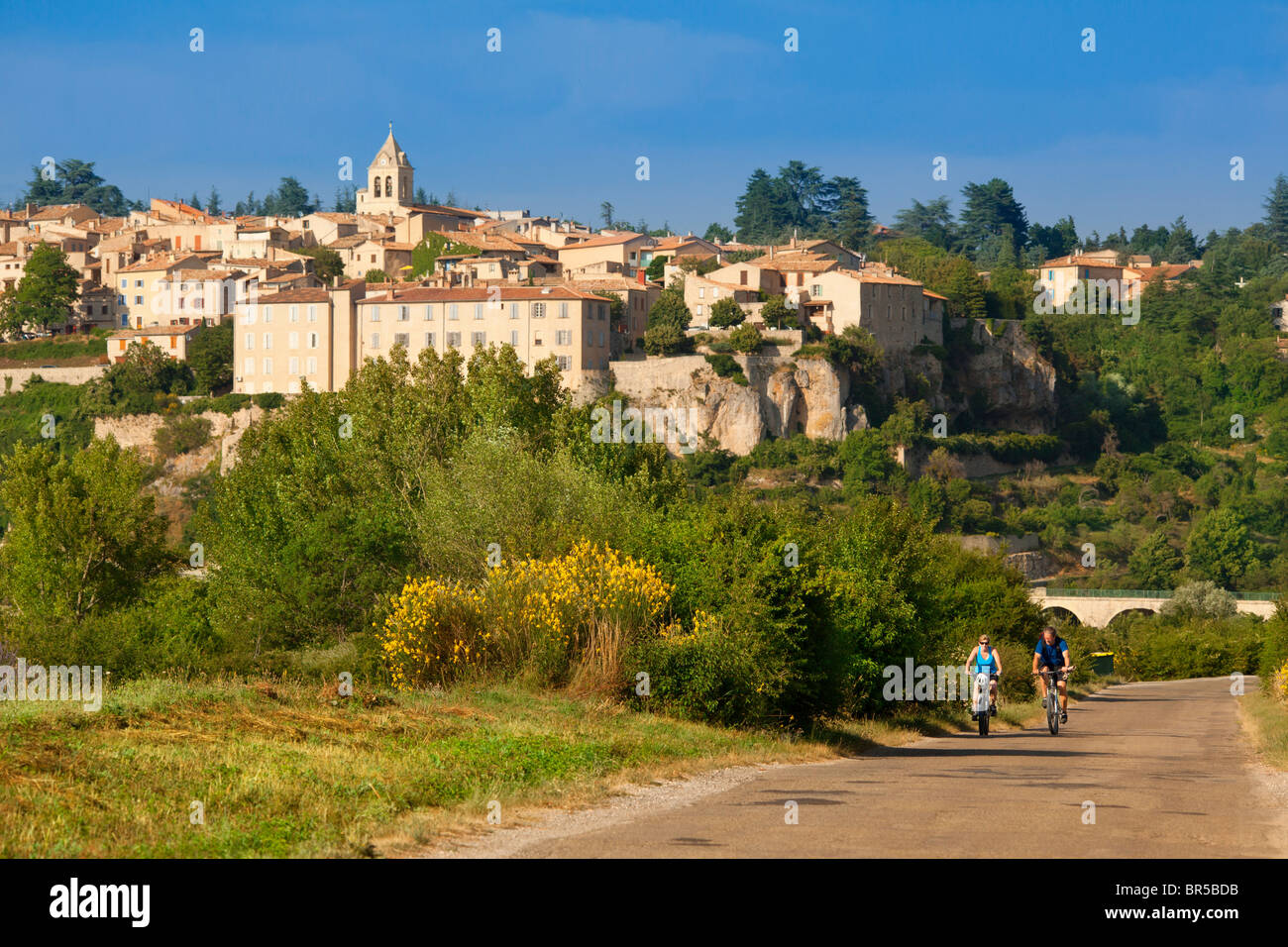 Europe, France, Vaucluse (84), Village of Sault Stock Photo - Alamy
