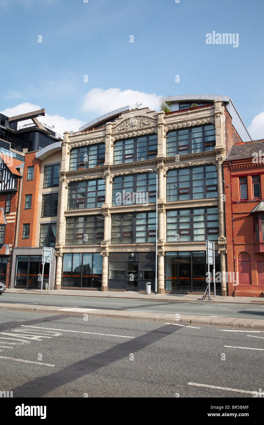 Hudson Buildings in Manchester UK Stock Photo - Alamy