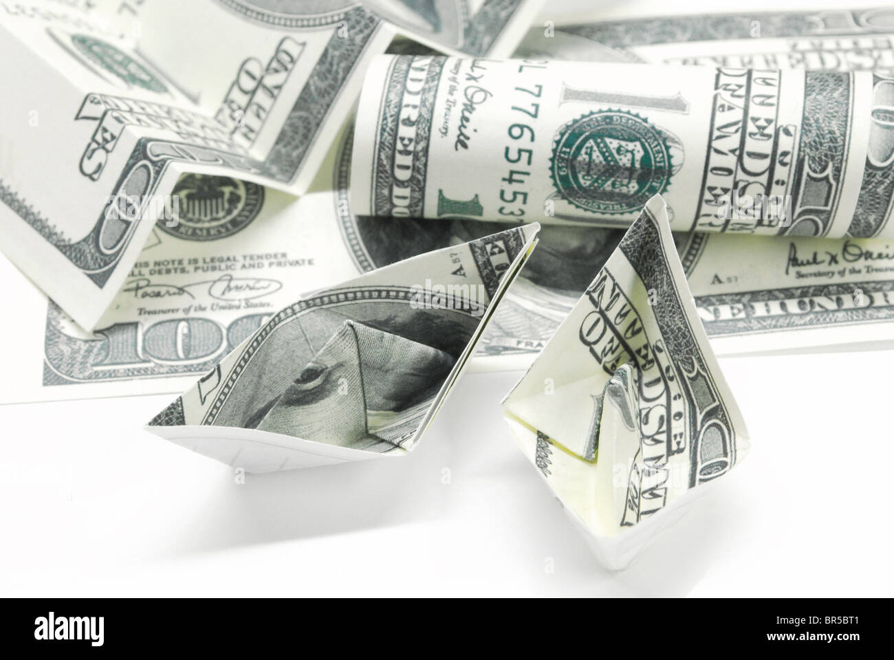 100 dollar bill watermark hi-res stock photography and images - Alamy