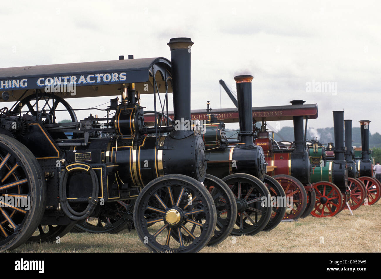 steam engine tractor Stock Photo - Alamy
