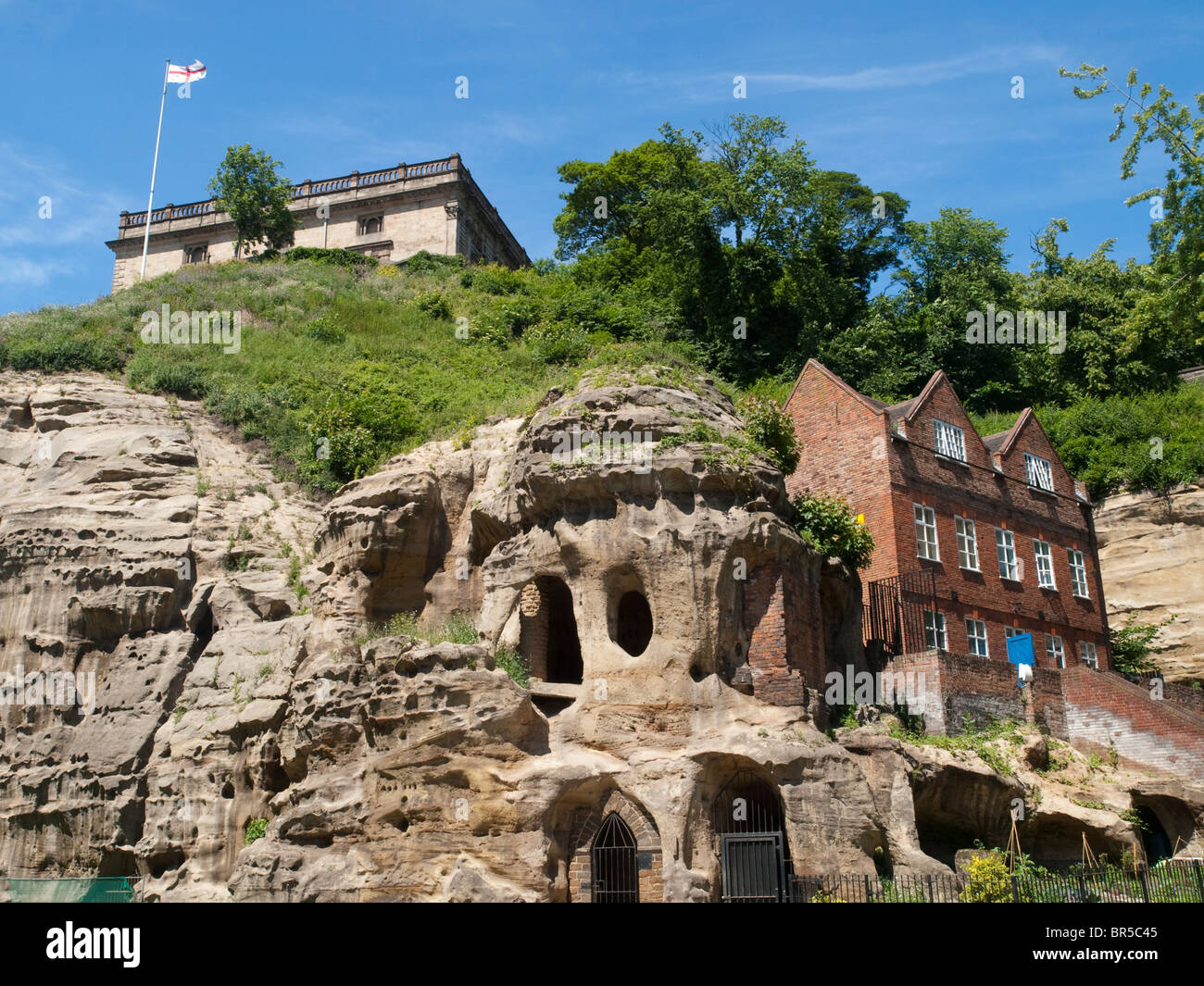 Nottingham castle cave hi-res stock photography and images - Alamy