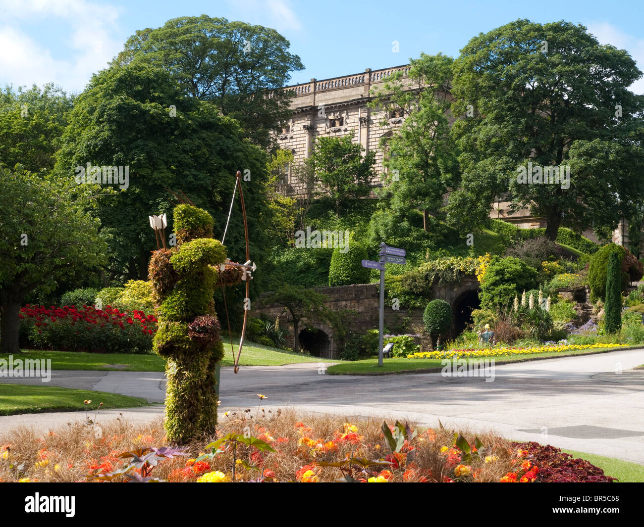 Nottingham castle gardens hi-res stock photography and images - Alamy