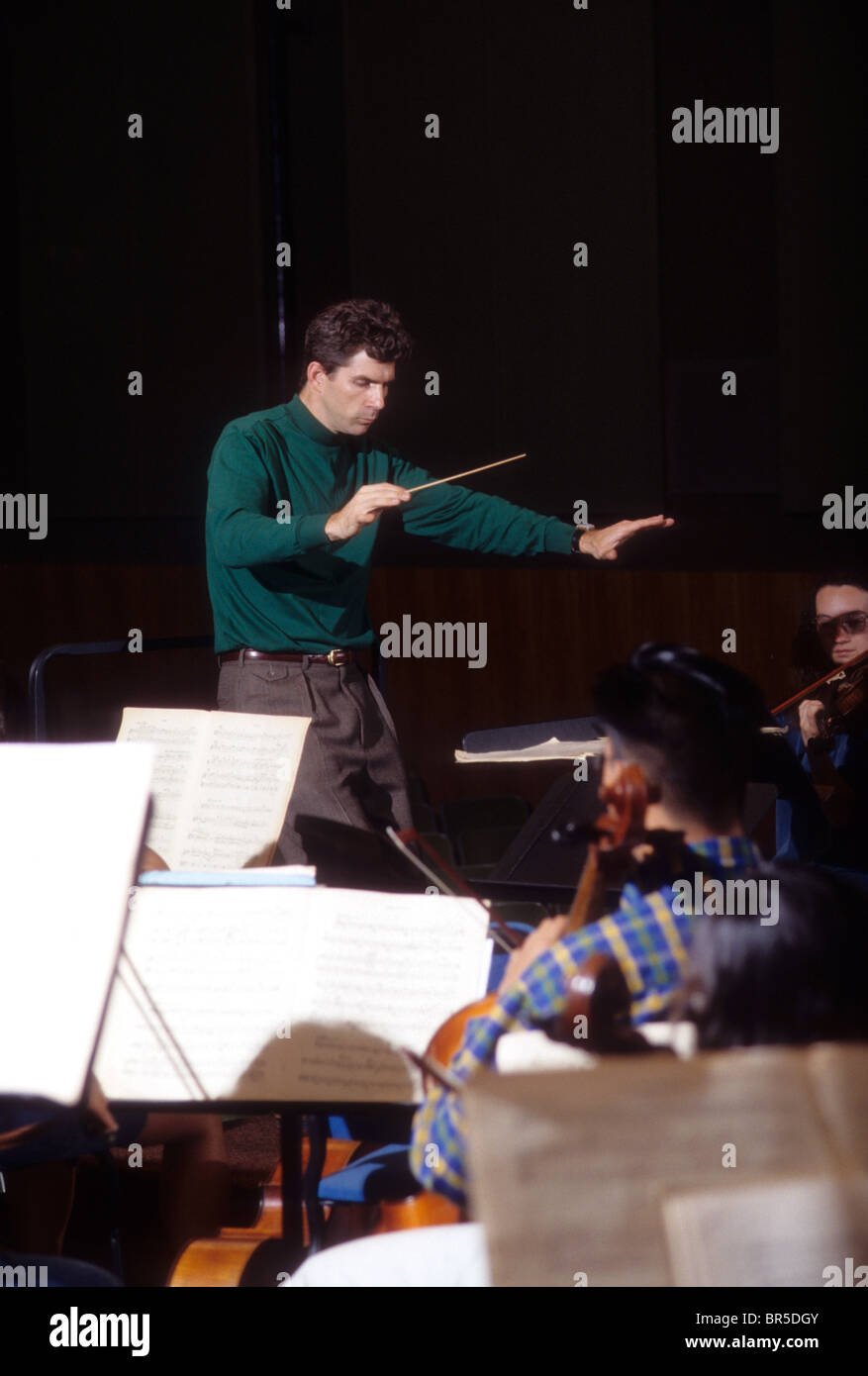 Asian conductor hi-res stock photography and images - Alamy