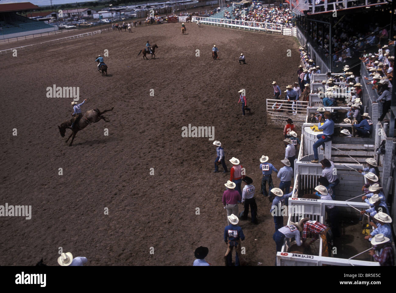 Cheyenne frontier days rodeo hi-res stock photography and images - Alamy