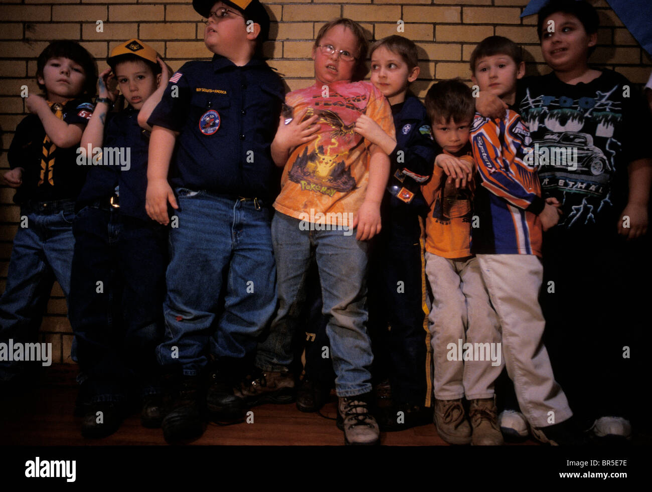 Children lining up school hi-res stock photography and images - Alamy