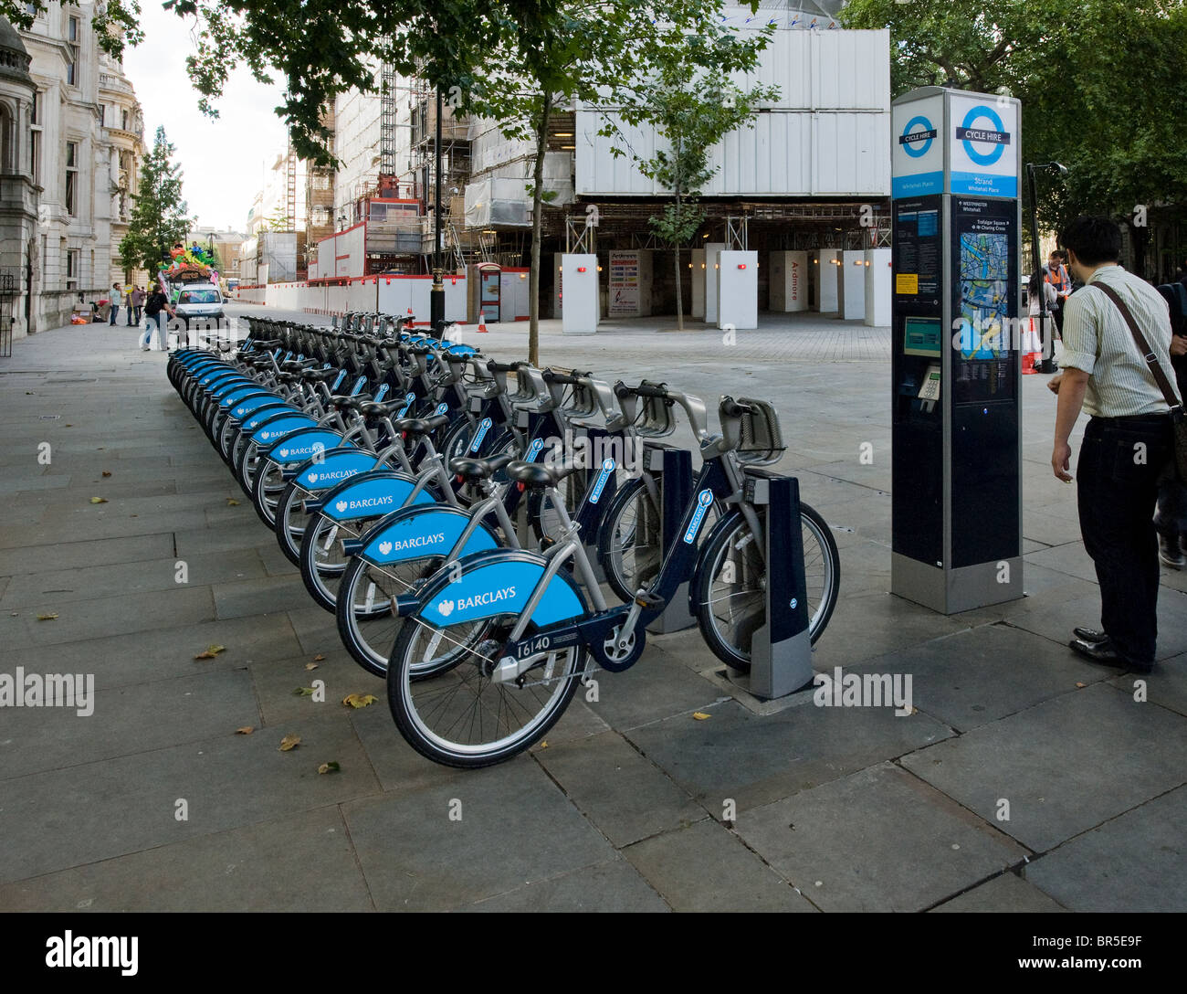 The London Bike Hire scheme Stock Photo - Alamy