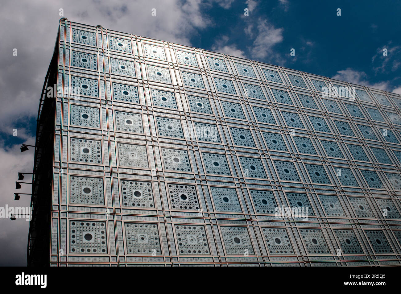 Institut du Monde Arabe, Arab World Institute, Paris, France Stock ...