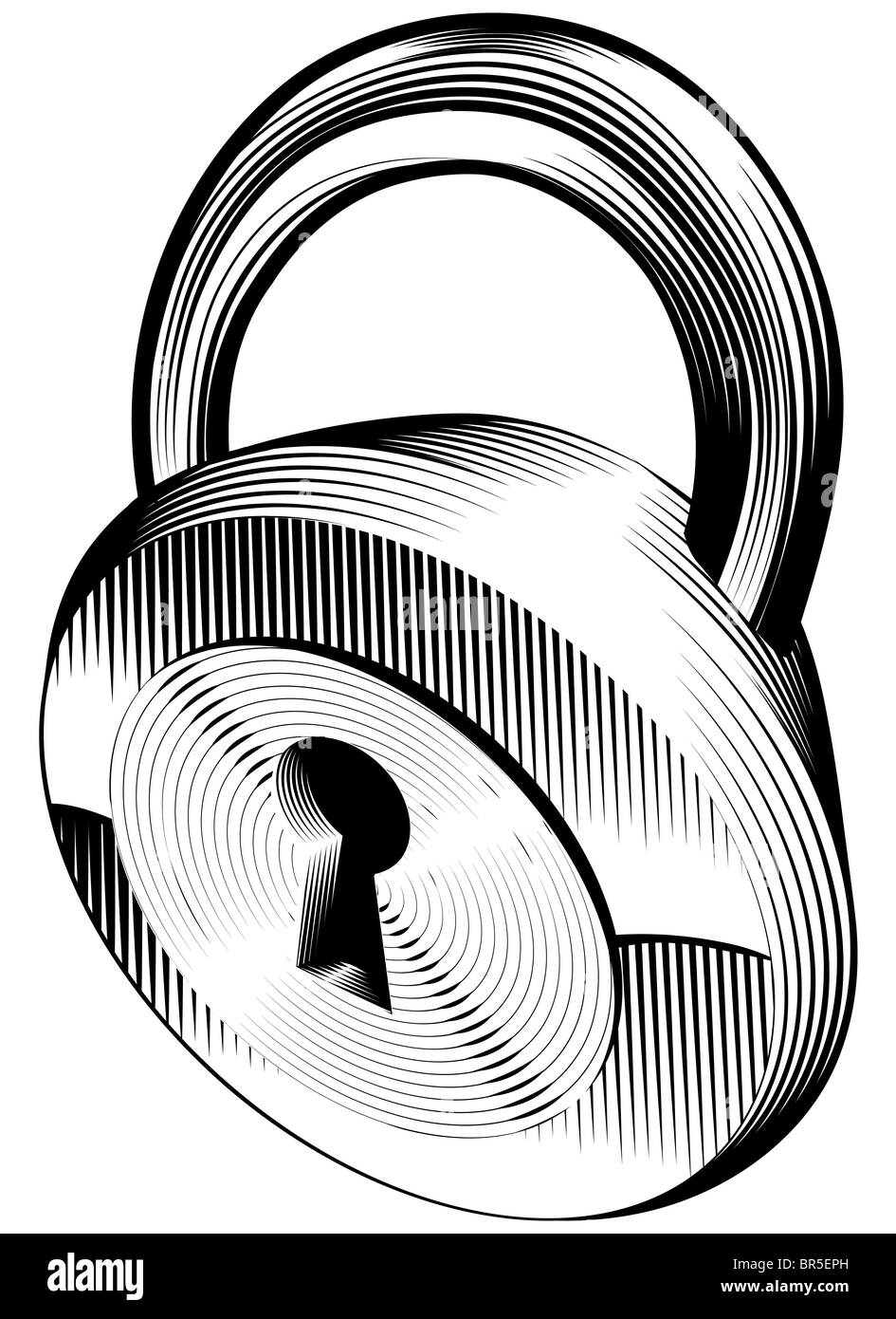 Black key illustration Black and White Stock Photos & Images - Alamy