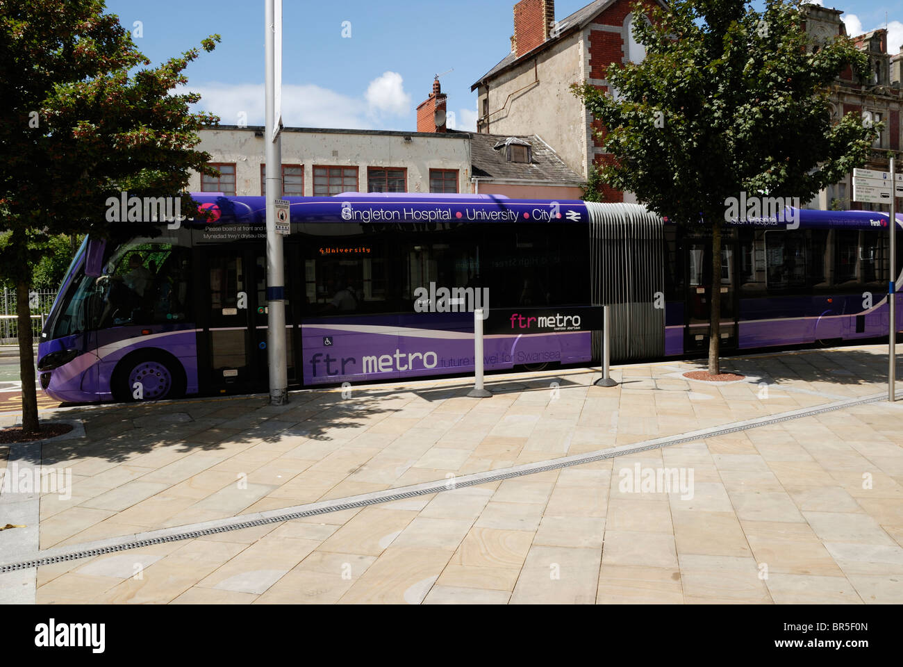 Swansea bus hi-res stock photography and images - Alamy