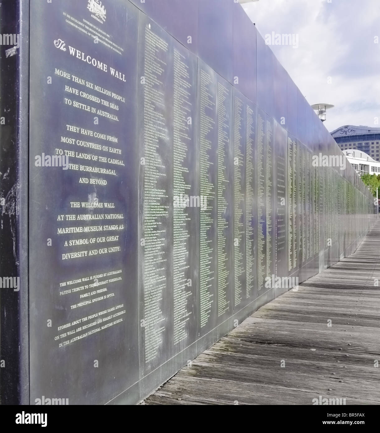 Welcome wall sydney australia hi-res stock photography and images - Alamy