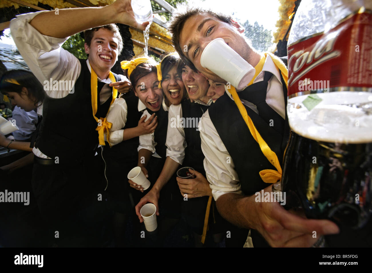 University of Coimbra students during the annual Queima das Fitas ...